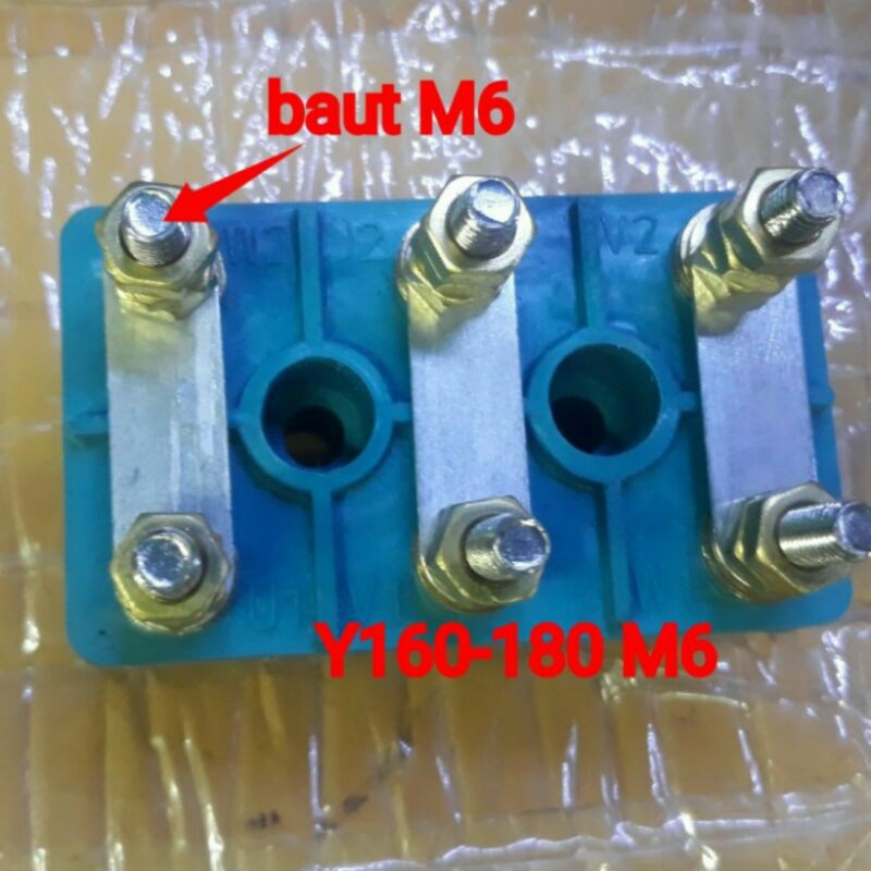 Jual Terminal y160-180 Baut m6 terminal dinamo wareconset terminal ...