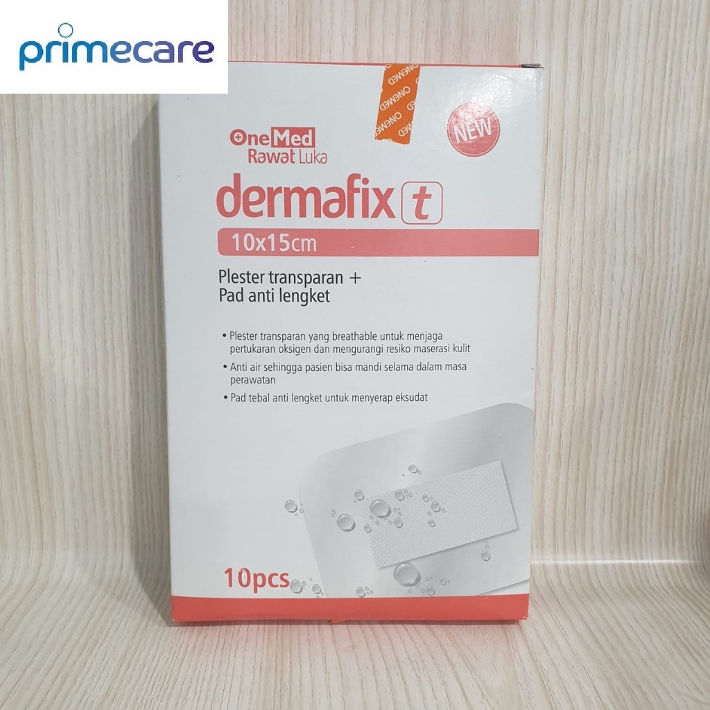 Jual Dermafix T Plester Luka Transparan Anti Air 10x15cm Dermafix ...