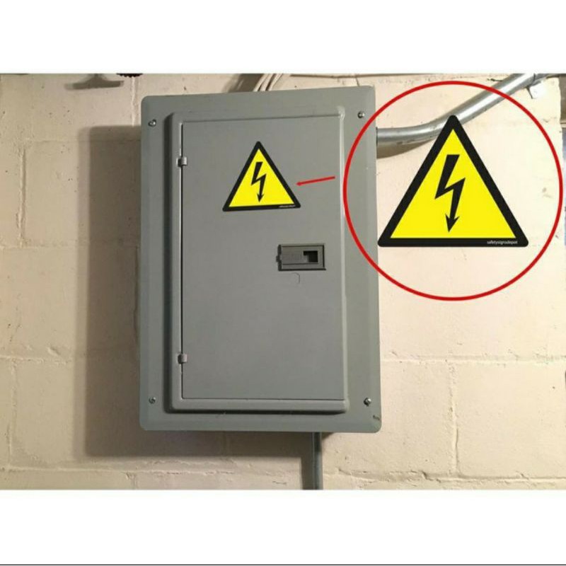 Jual STIKER PANEL LISTRIK 15CM | Shopee Indonesia