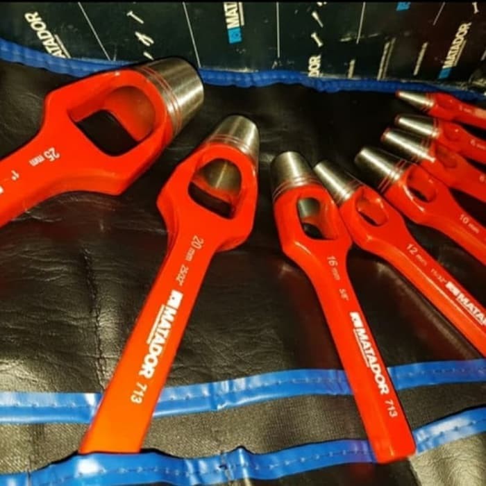 Jual Alat Pembolong Plat Set Hollow Punch Set 8 Pcs MATADOR GERMANY ...