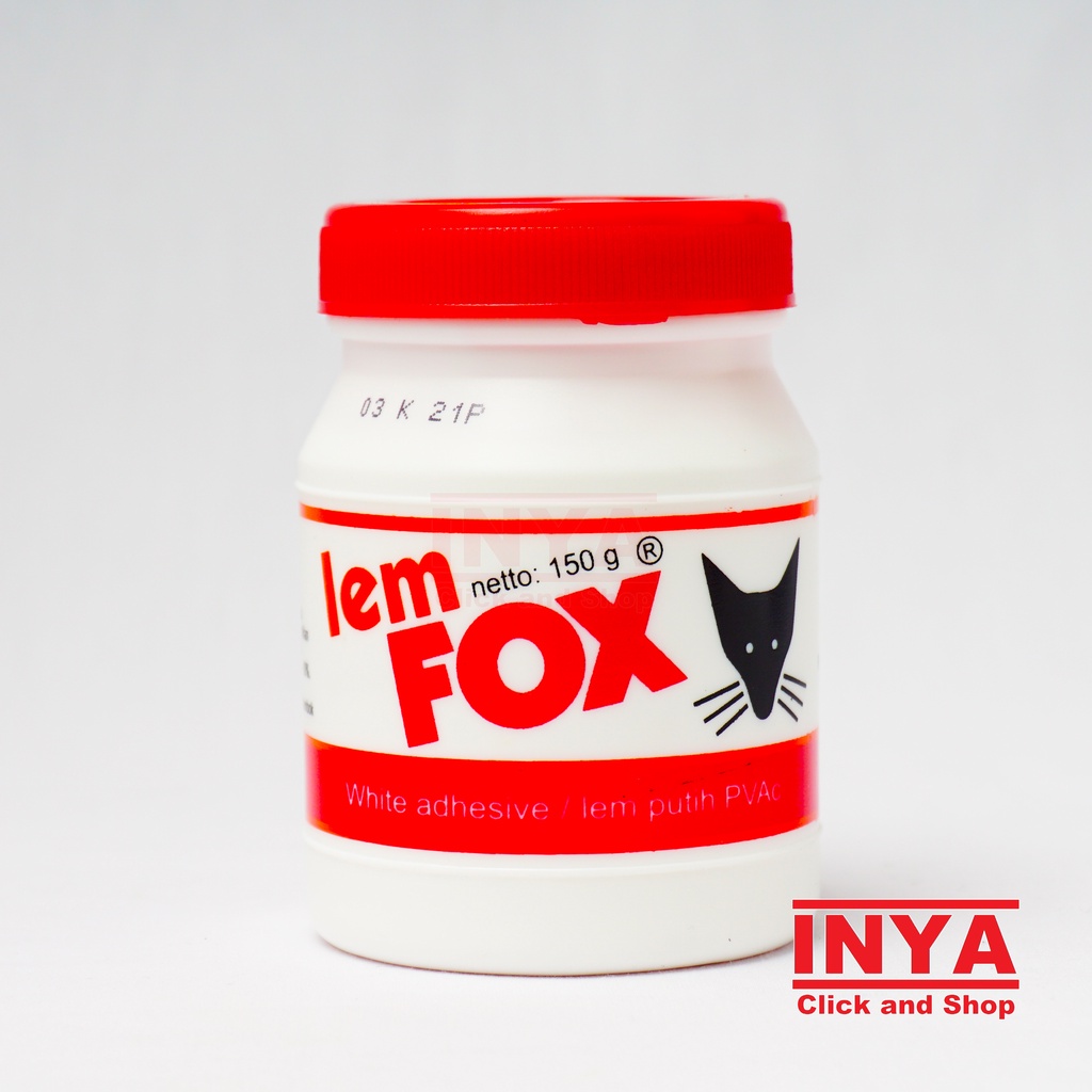 Jual LEM FOX 150gr - Lem Putih PVac / White Adhesive - Glue | Shopee ...