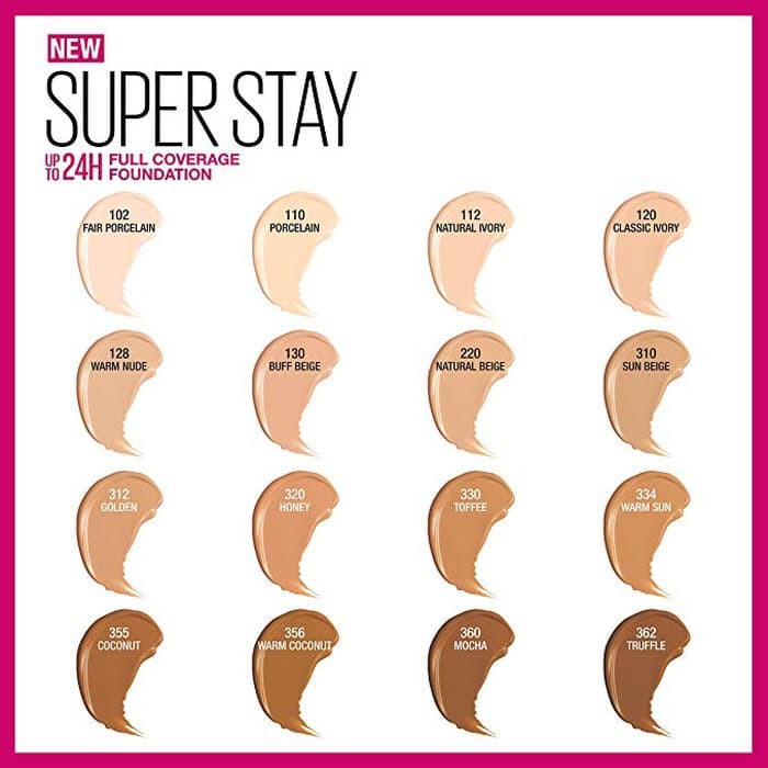 Jual Original Maybelline Superstay Full Coverage Foundation Maybeline ...