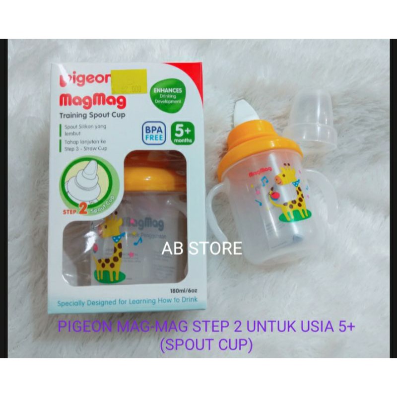 Jual PIGEON MAG-MAG STEP 2 (SPOUT CUP ) | Shopee Indonesia