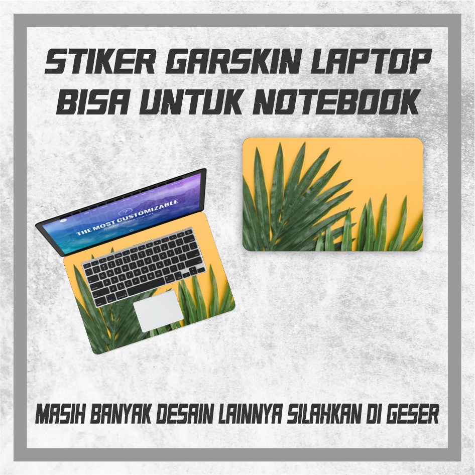 Jual stiker laptop aesthetic Garskin Leptop Lenovo Notebook Motif Bunga ...
