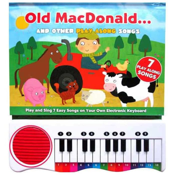 Jual Old MacDonald and other Play Along Songs Piano Board Book Murah ...