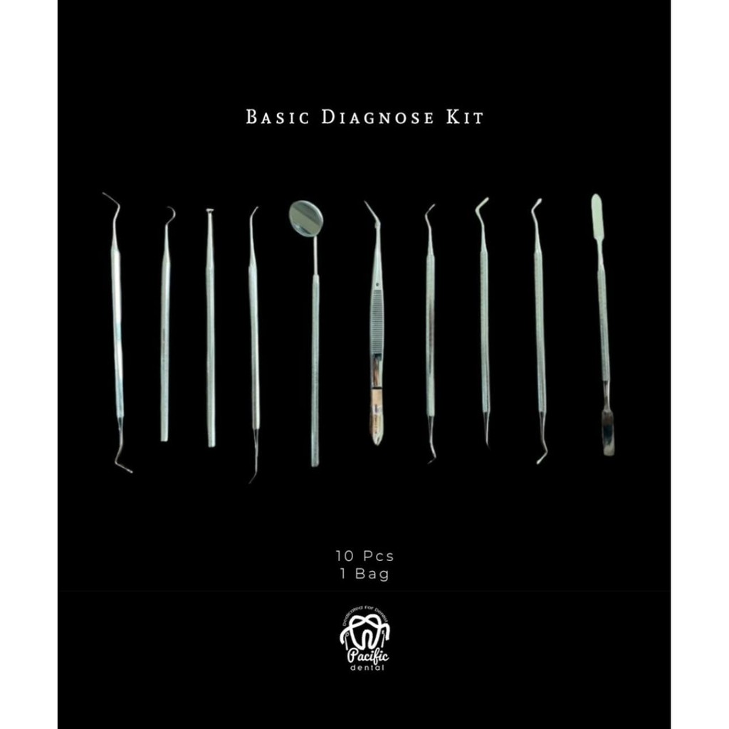 Jual BASIC DIAGNOSE KIT - 1 Set Alat/Instrumen Dasar Dokter Gigi ...