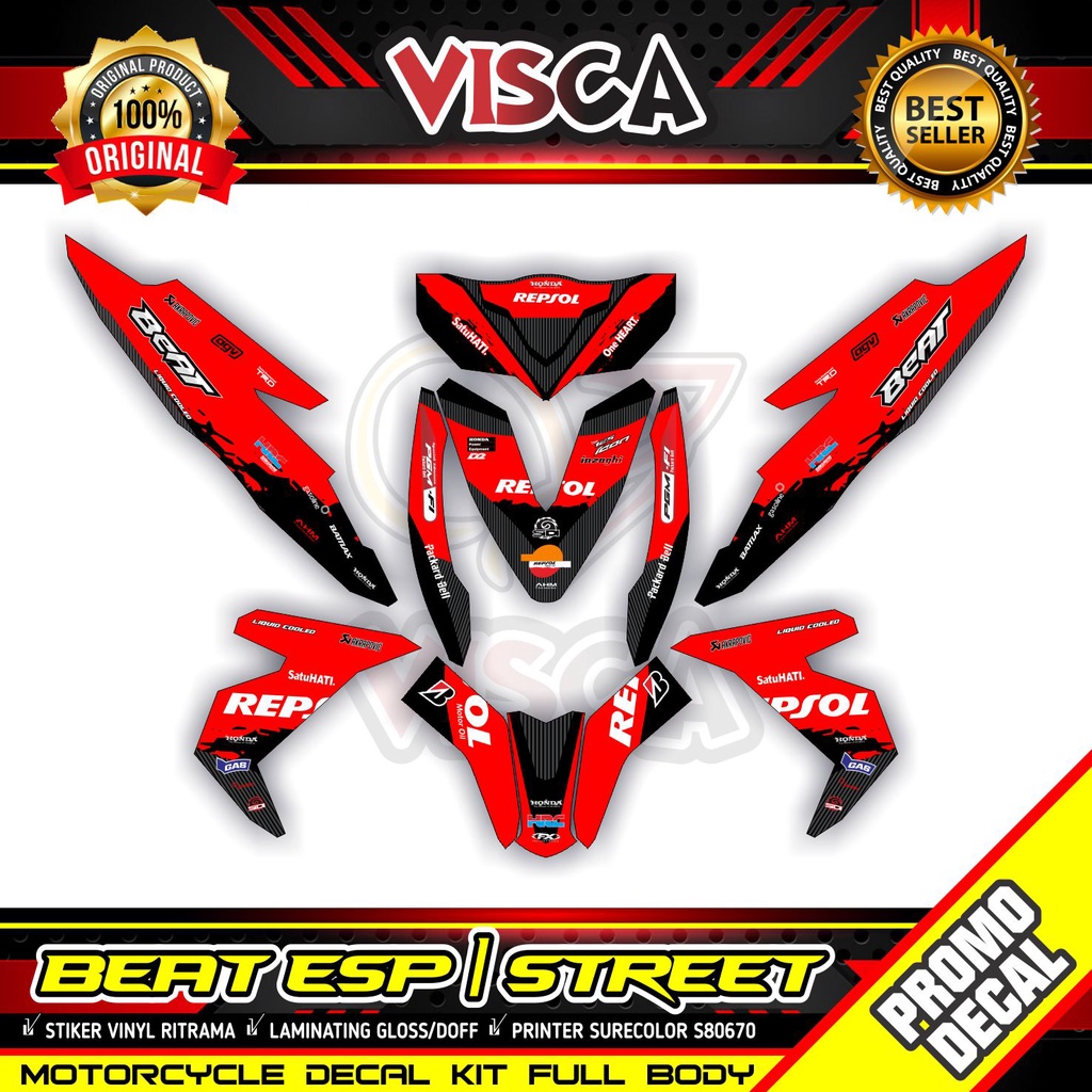 Jual Decal Beat Esp Full Body Decal Beat Street Full Body REPSOL Pink ...