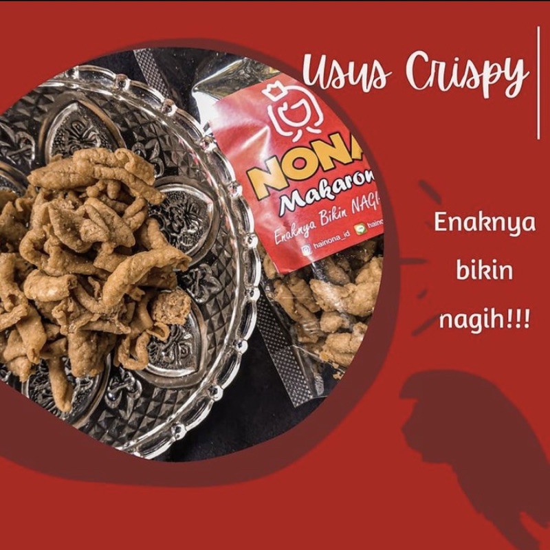 Jual Snack Usus Crispy kemasan kecil | Shopee Indonesia