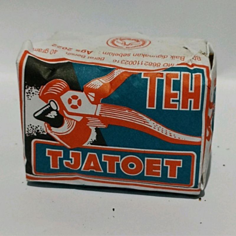 Jual Teh Tjatoet Biru 40 dan 80 Gram / Tubruk Bubuk Wangi Melati ...