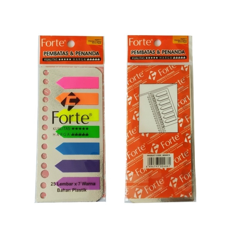 Jual Sticky Note Forte Panah 7 Plastik ++++ | Shopee Indonesia