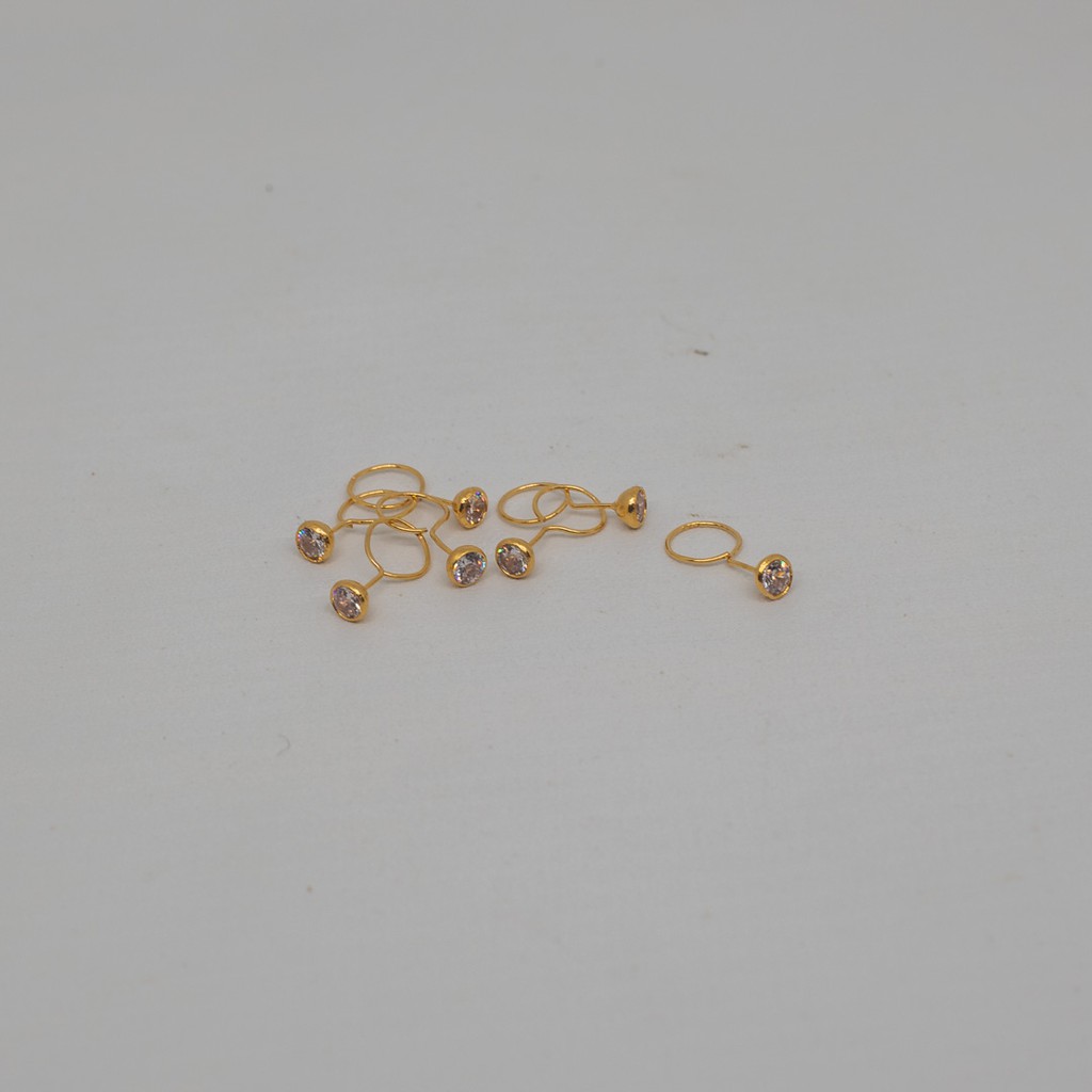 Jual Anting toge emas asli berat 1/4gr kadar 300 dan kadar 700/16k ...
