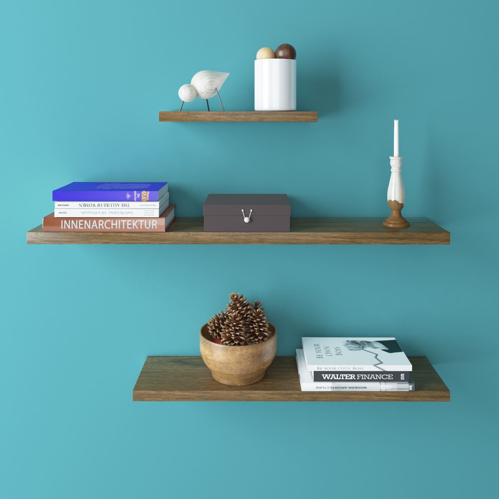 Jual rak dinding floating shelves | Shopee Indonesia