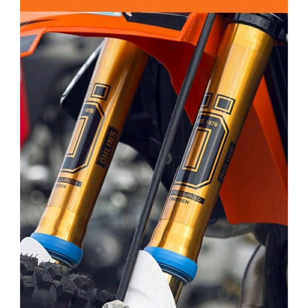 Jual Sticker Shock USD OHLINS "TEBAL" CRF150l Klx BF Dtracker KX Yz Ktm ...