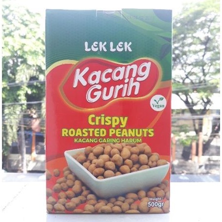 Jual Crispy Roasted Peanuts - Kacang Gurih Lek Lek / Leklek 500 gr ...