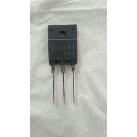 Jual Transistor Horisontal D1881 - TR Horizontal D1881 - TR 29" D1881 ...