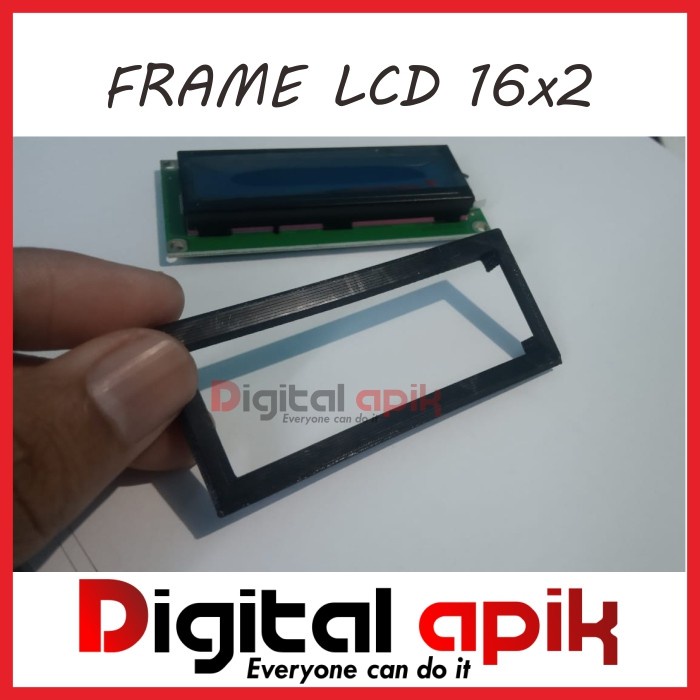 Jual Frame Casing LCD 16x2 Bezel Case Dudukan BOX Panel 16 x 2 i2c ...