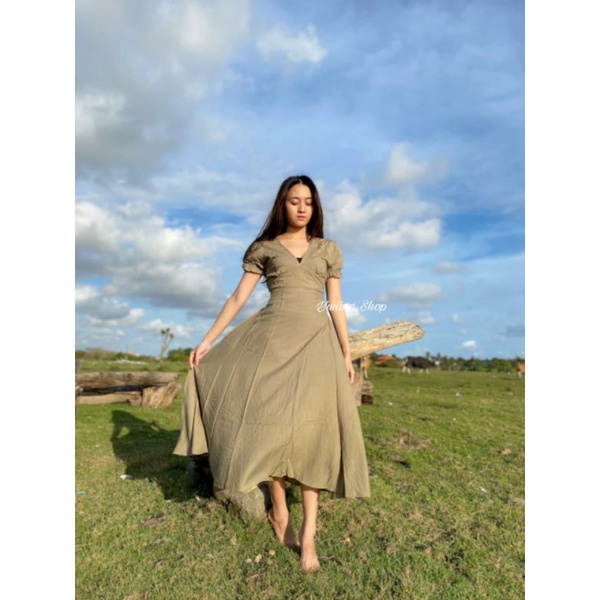 Jual Clarisa Dress / Long Dress | Shopee Indonesia