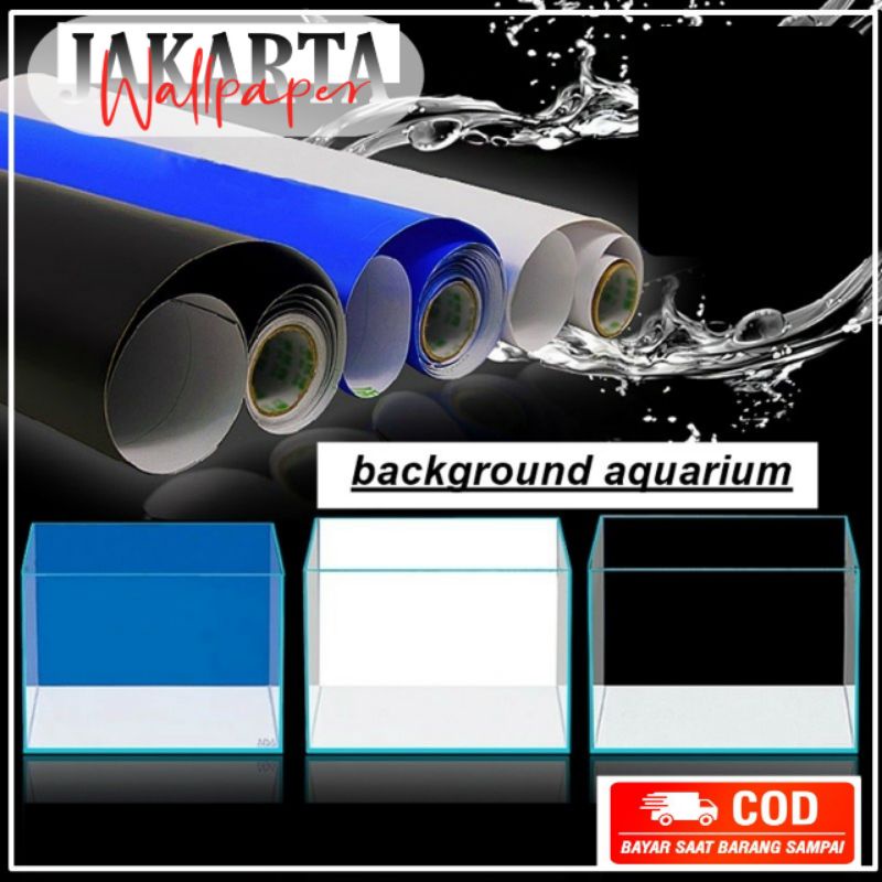 Jual STIKER BACKGROUND AQUARIUM POLOS /STIKER AKUARIUM POLOS /STOCKER ...