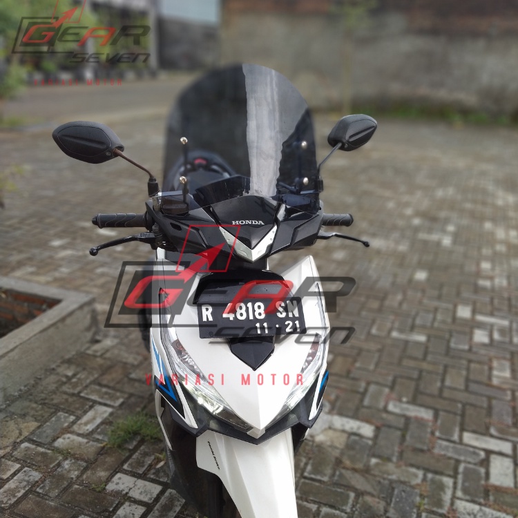 Jual Windshield Motor Universal Rayben ukuran 35cm x 40cm Visor Tameng ...