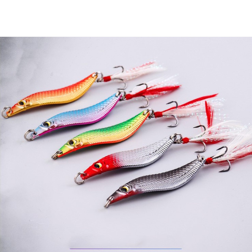 Jual Umpan Pancing Spoon Fishing Lure mancing casting laut ultralight ...
