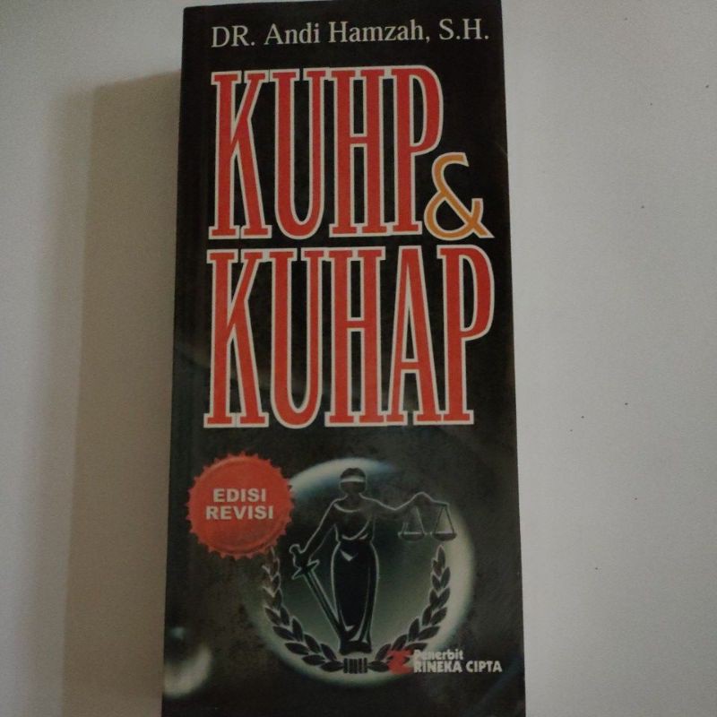 Jual JUAL BUKU KUHP KUHAP EDISI REVISI ANDI HAMZAH | Shopee Indonesia Jual JUAL BUKU KUHP KUHAP EDISI REVISI ANDI HAMZAH | Shopee Indonesia