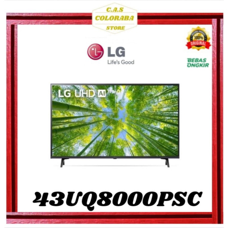 Jual TV LG 43UQ8000PSC SMART TV 43 INCH LED 4K UHD 43UQ8000 43UQ80 43UQ ...