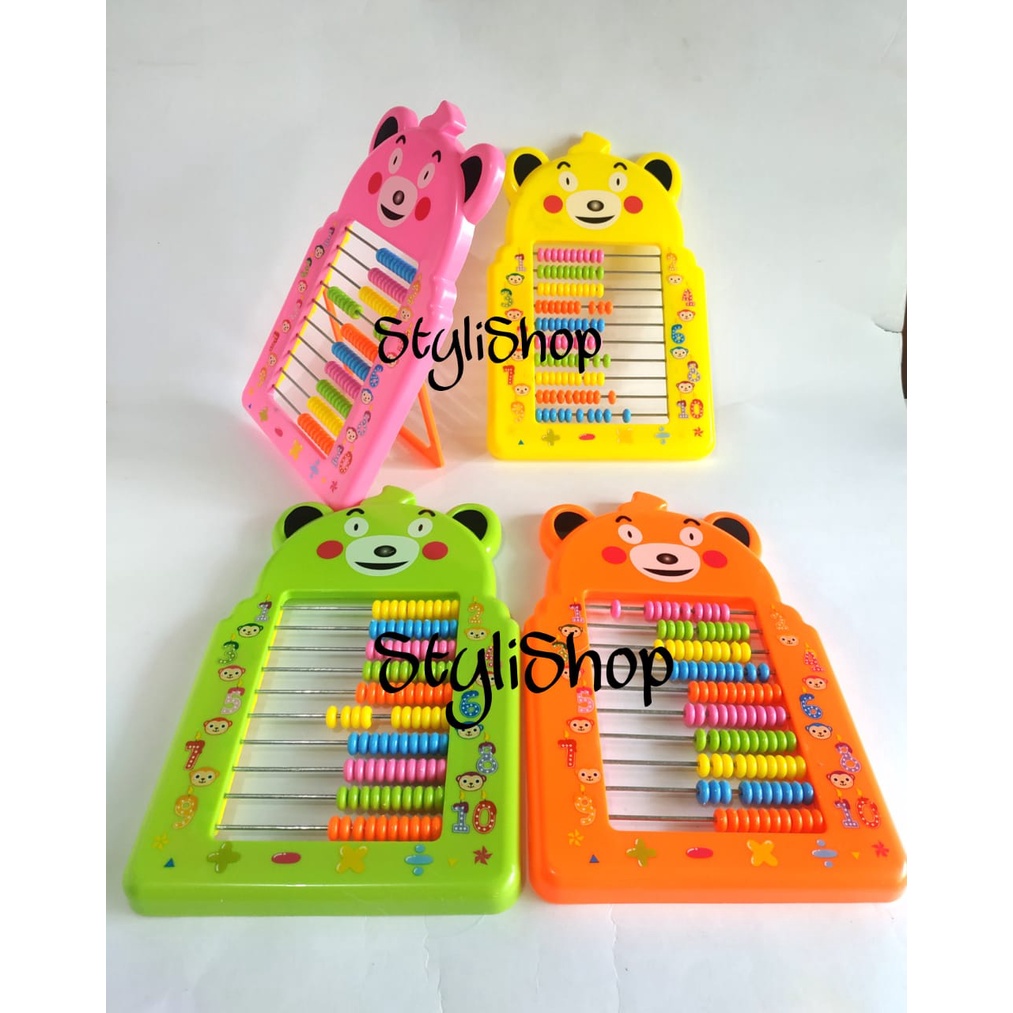 Jual Simpoa (Model Beruang dan Panda) / Sempoa aritmatika/ sipoa / alat ...