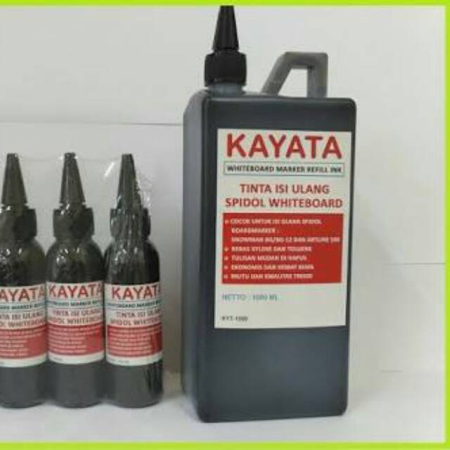 Jual Tinta Refill Spidol Whiteboard Kayata 1L | Shopee Indonesia