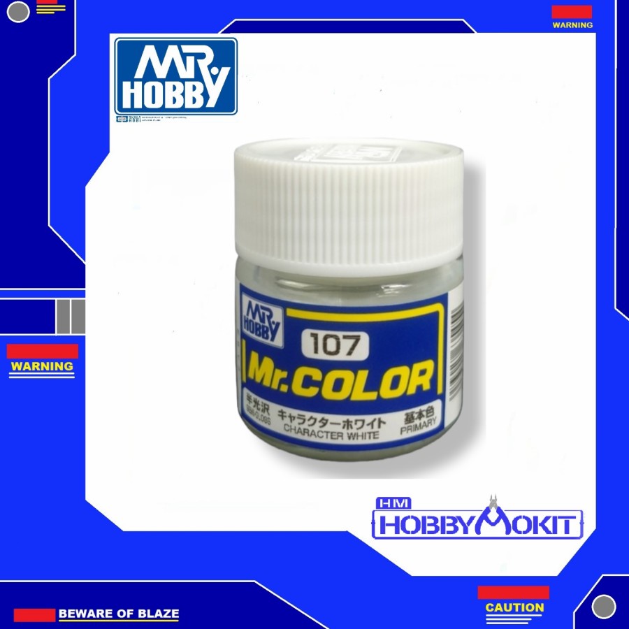 Jual C107 CHARACTER WHITE - MR HOBBY GSI CREOS - MR COLOR | Shopee Indonesia