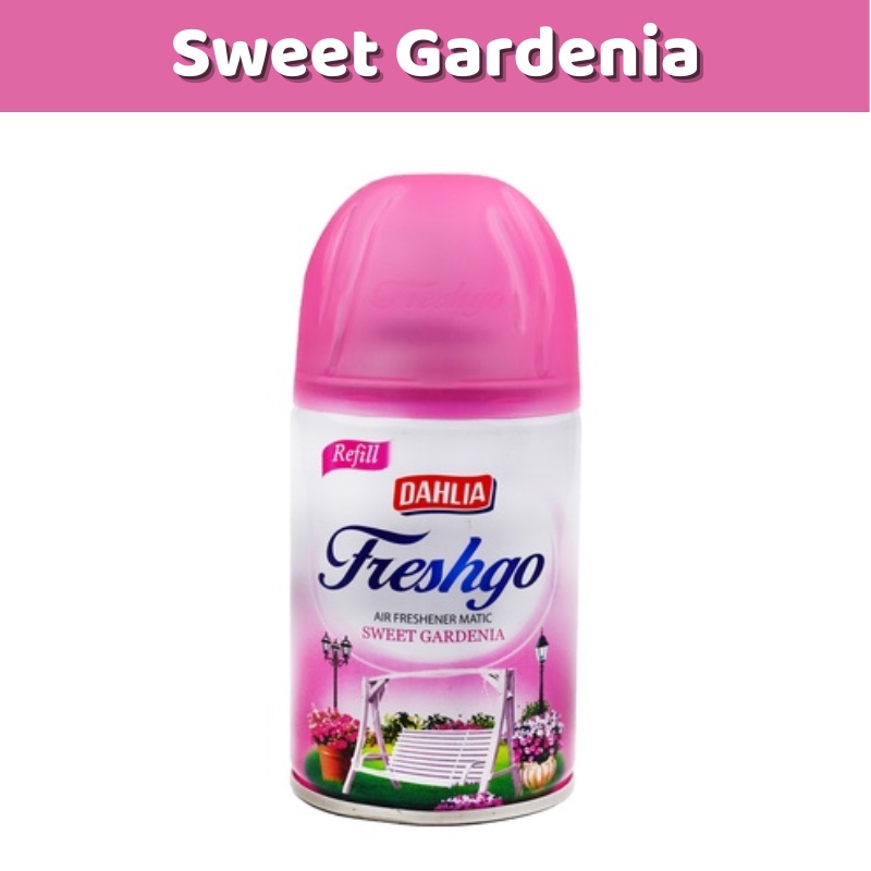 Jual Dahlia Freshgo Air Freshner Matic Refill Pewangi Ruangan Spray ...