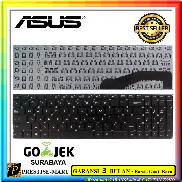 Jual Keyboard Original ASUS X540 - Hitam | Shopee Indonesia
