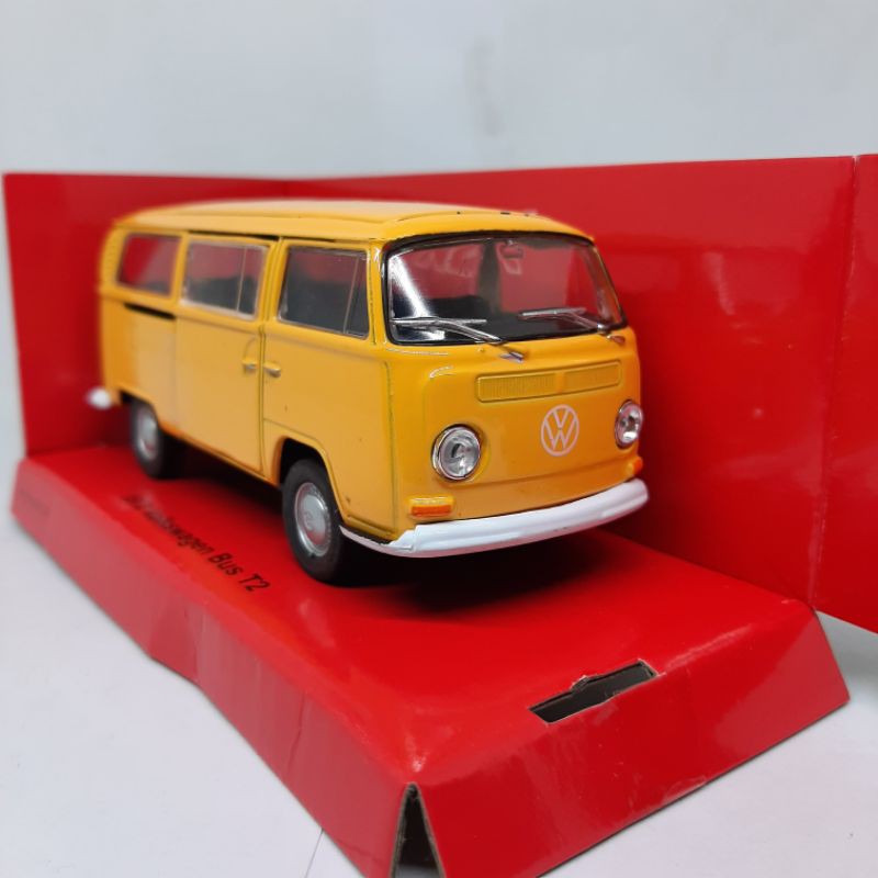 Jual Diecast Miniatur Mobil Klasik 1972 Volkswagen Bus T2 Full Warna ...