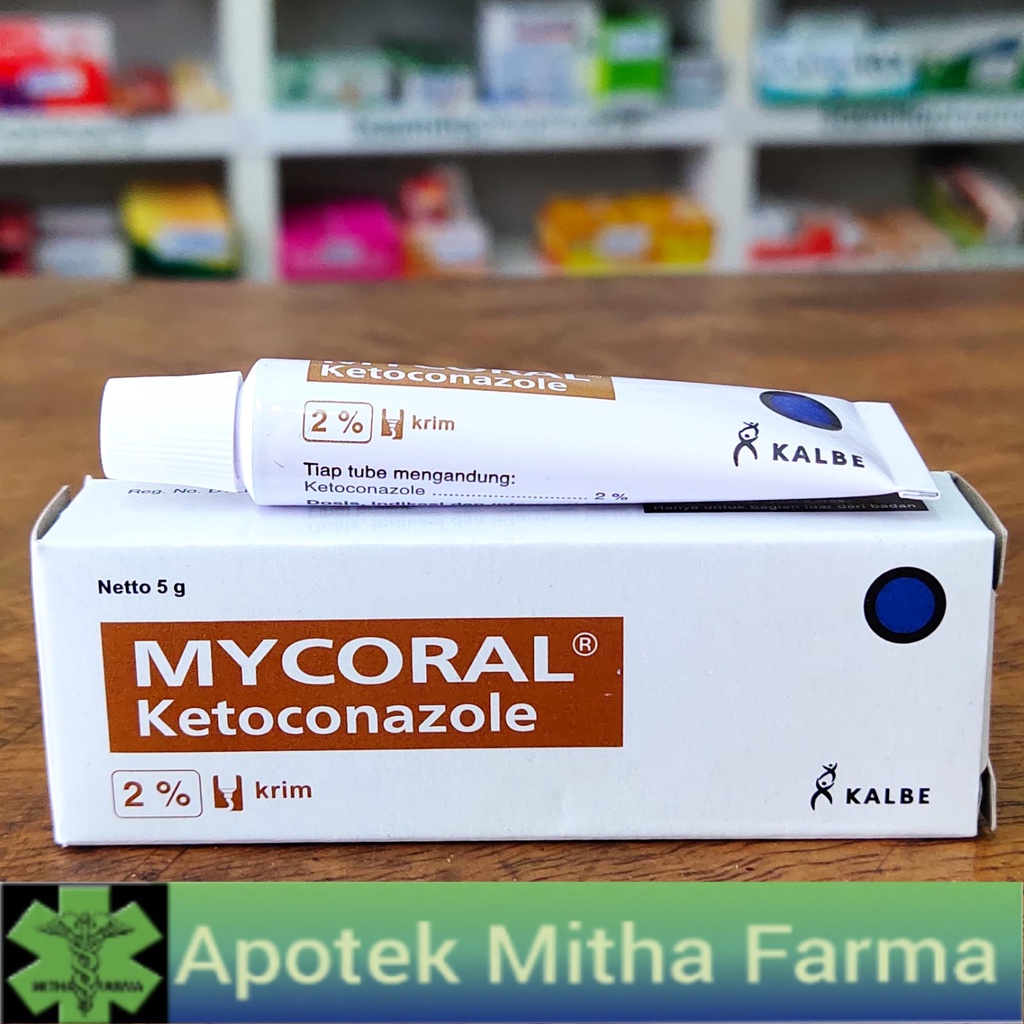 Jual MYCORAL 2% KRIM 5 GRAM | Shopee Indonesia