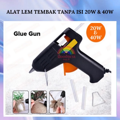 Jual Alat Lem Tembak Kecil dan Besar 40 watt dan 20 watt Perekat kertas ...