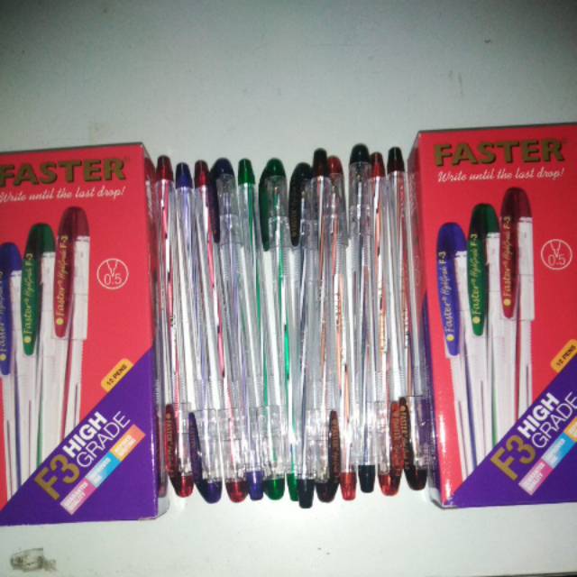 Jual Pulpen Faster F3 0,5mm | Shopee Indonesia