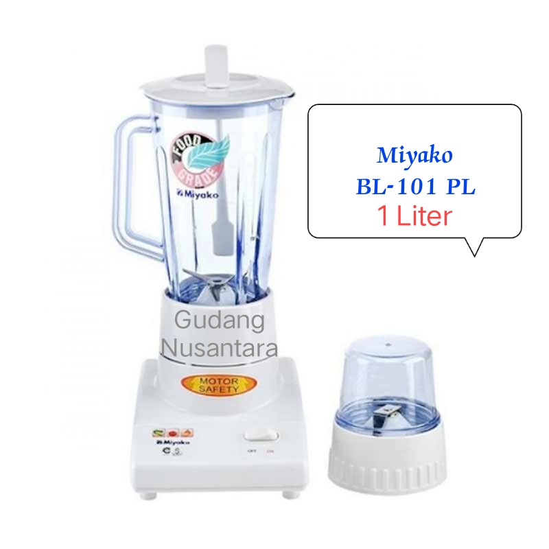 Jual blender miyako BL-101 PL / blender 1 liter miyako bl 101pl ...