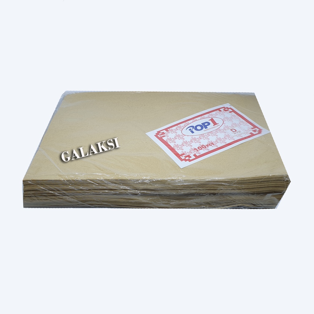 Jual AMPLOP COKLAT SAMSON D 24 X35 CM (100 LBR) | Shopee Indonesia