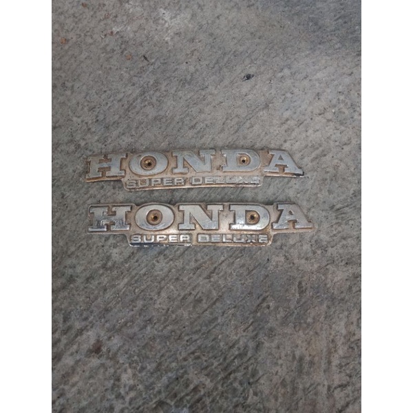 Jual Logo emblem tangki tengki Honda Gl100 gl 100 gl 125 original ...
