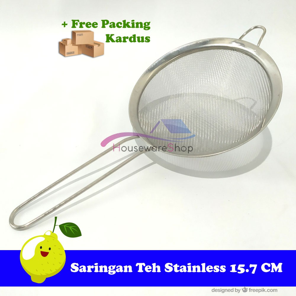 Jual Saringan MPASI Teh Stainless 15.7 CM | Shopee Indonesia