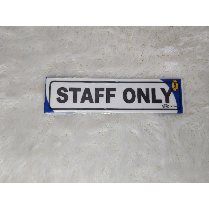 Jual Label Akrilik GM Kecil /Acrylic Receptionist/Kasir/Tamu Harap ...