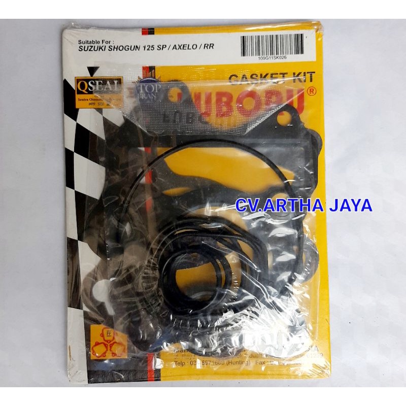 Jual PACKING TOP SET / GASKET KIT SET / TOPSET FUBORU SUZUKI SHOGUN 125 ...