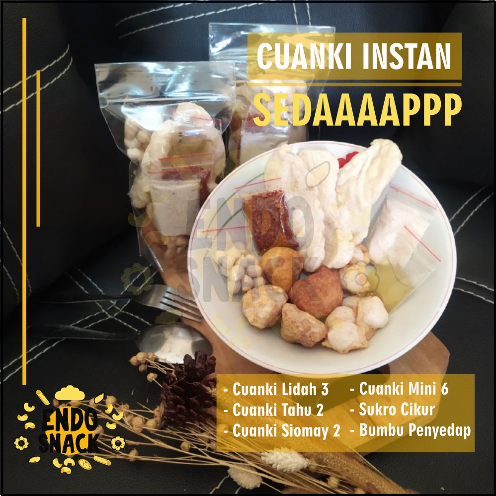 Jual Cuanki Instan Lengkap dengan Bumbu Cuanki Lidah, Cuanki Mini ...