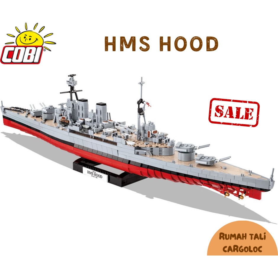 Jual Mainan Motorik Anak Bricks COBI HMS HOOD | Shopee Indonesia