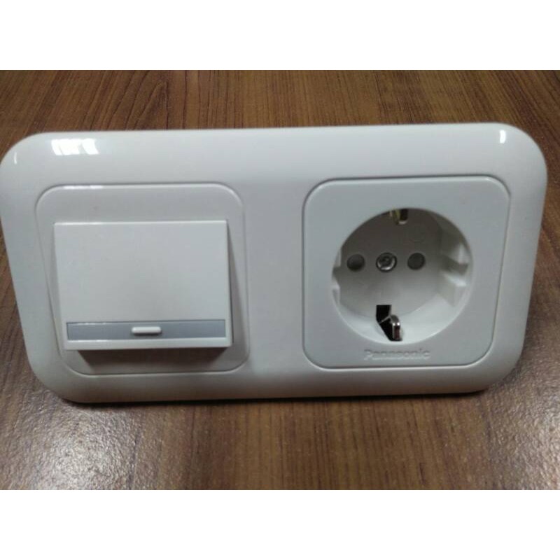 Jual saklar engkel lebar + stop kontak "non cp" dan "cp" panasonic ...
