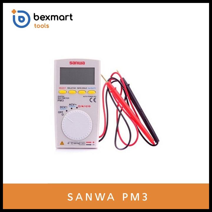 Jual Digital Multimeter Dmm Sanwa Pm3 / Pm 3 /Pm-3 | Shopee Indonesia
