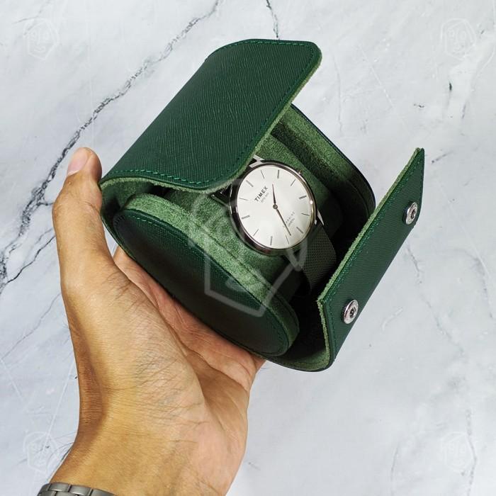 Jual Termurahhh!! Fabox | Watch Roll Single / Travel Watch Case / Watch ...