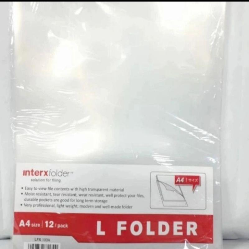 Jual Map Bening A4 inter X ( 1lusin) | Shopee Indonesia