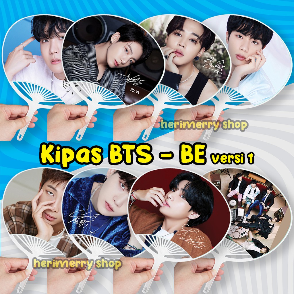 Jual Kipas BTS BE versi 1- Merchandise ARMY Hand fan KPOP Souvenir ...