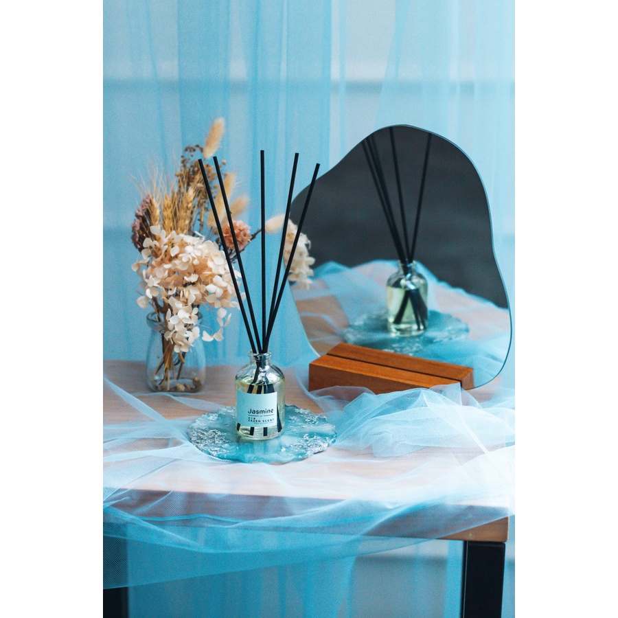 Jual ZAZEN SCENT Premium Reed Diffuser Jasmine 50ml Pengharum Ruangan ...