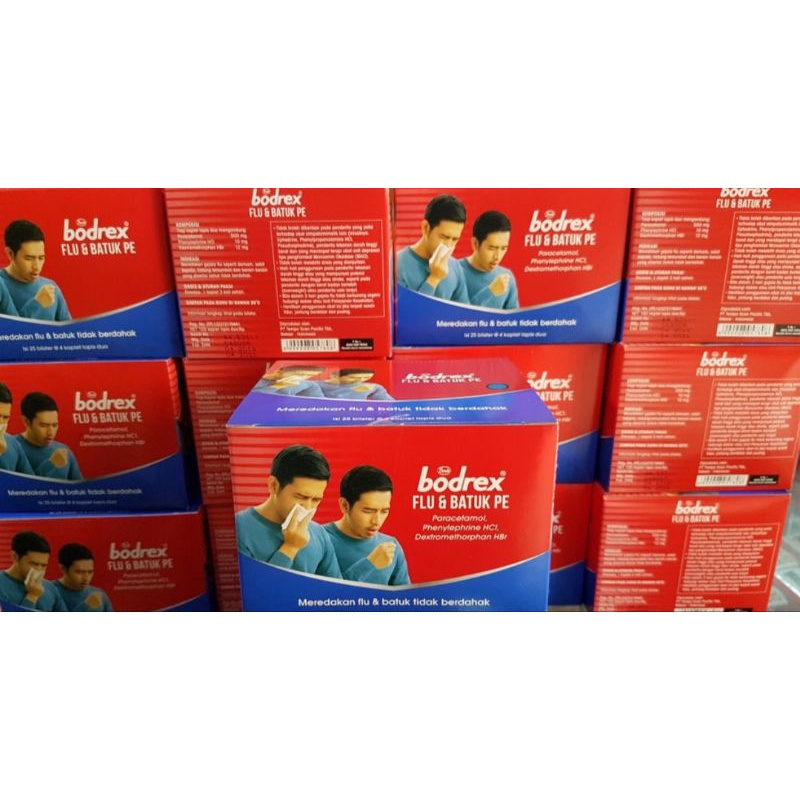 Jual Bodrex Flu Dan Batuk PE 1 Box | Shopee Indonesia